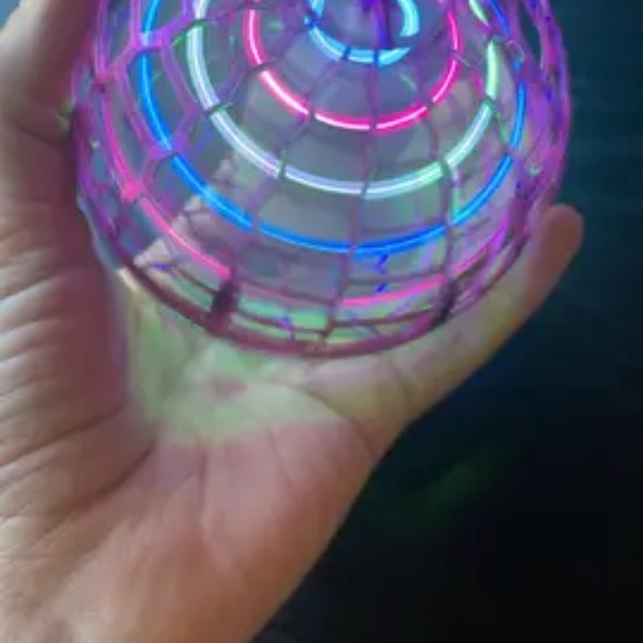 Toys | Second Generation Flying Gyro Free Flight Path Rotating Flying ...